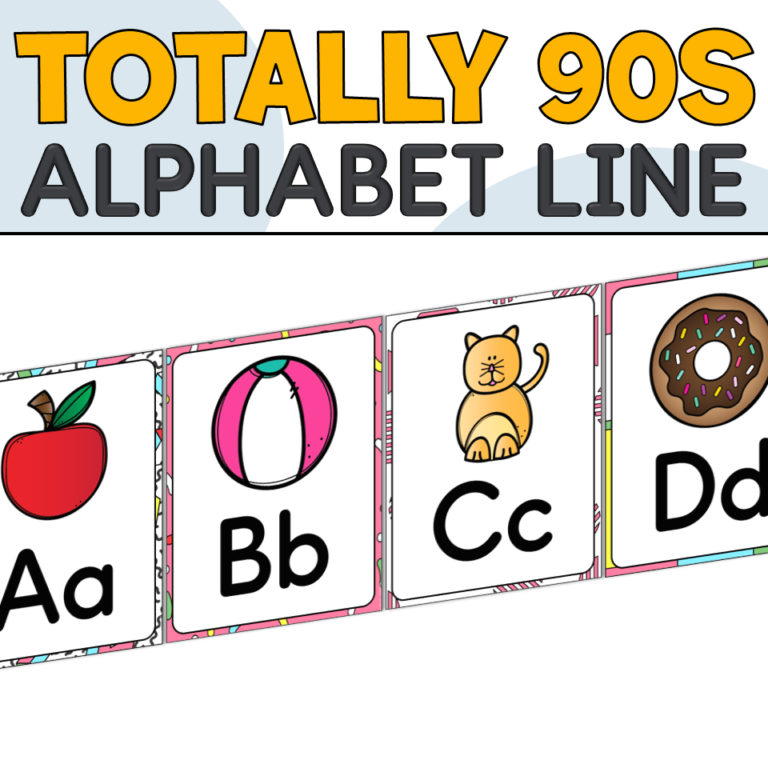 Totally 90s Classroom Decor - Creatively Comprehensive