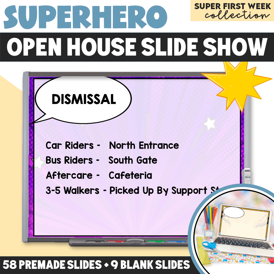 Plan the Perfect First Week of School (With a Superhero Twist)