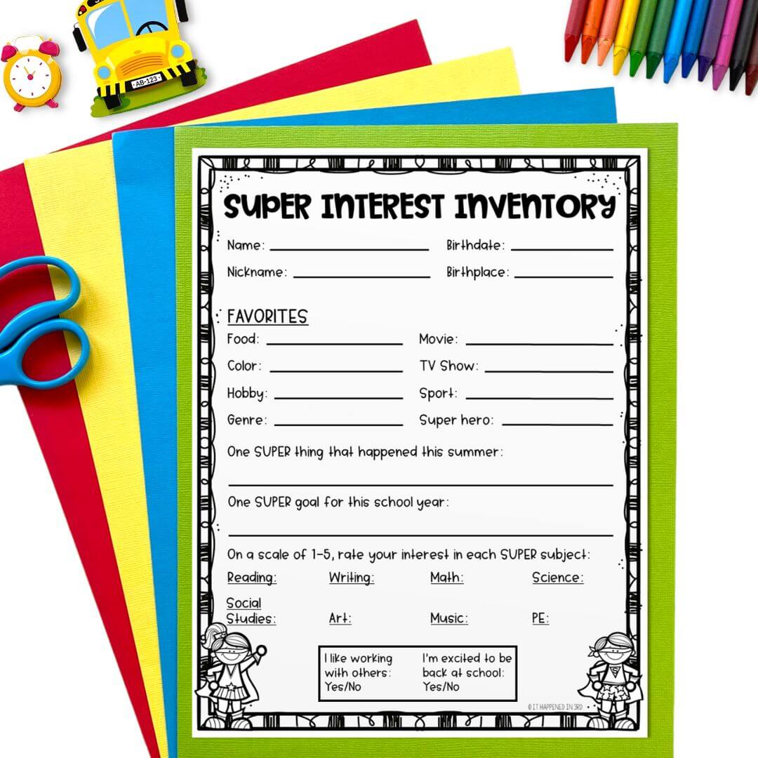 5 Simple Steps to a Super First Week of School