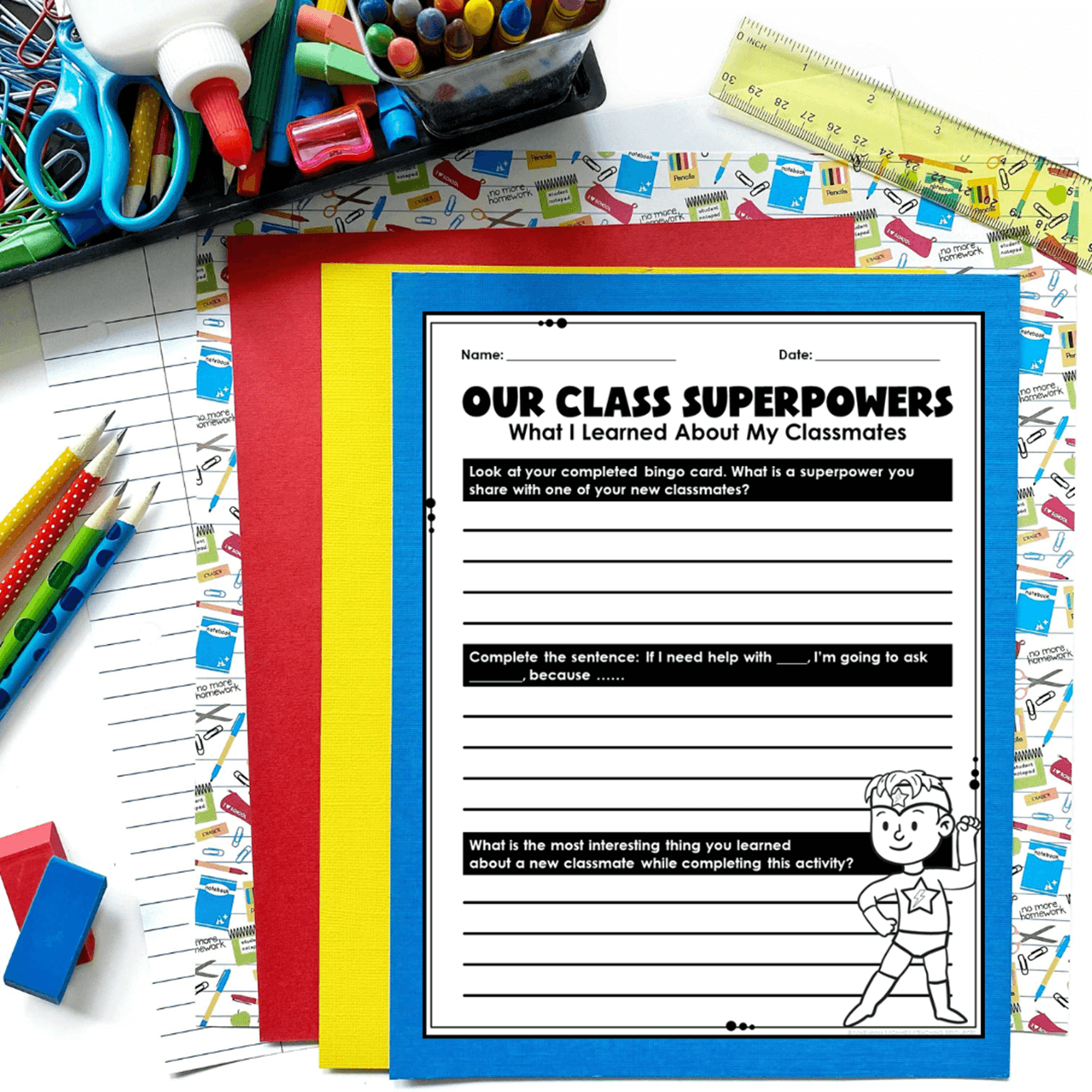 Plan the Perfect First Week of School (With a Superhero Twist)